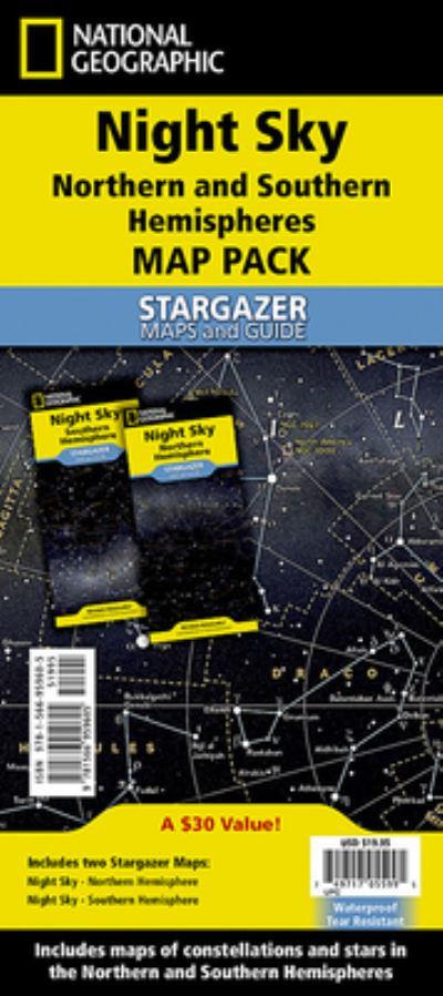 National Geographic Night Sky (Stargazer Folded Map Pack Bundle ...